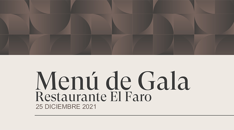 Menú de Gala Navidad Restaurante El Faro Sheraton Fuerteventura ...
